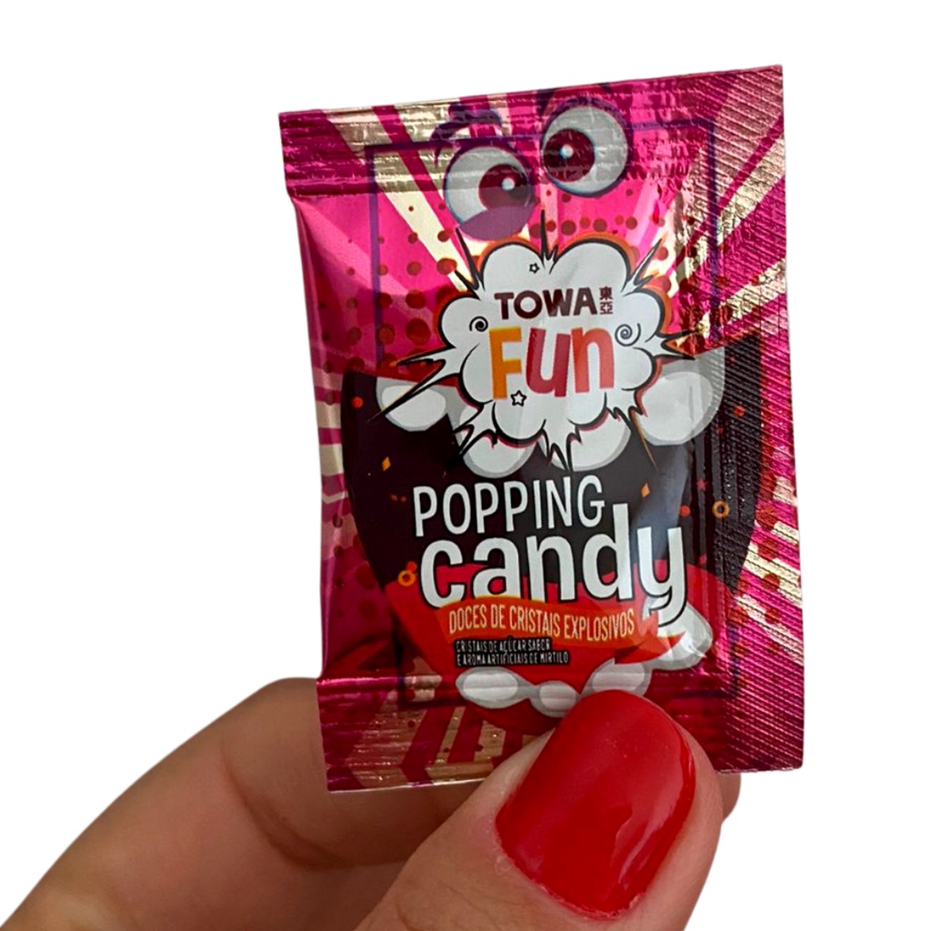 Bala Coreana Explosiva Que Estouram Na Boca Popping Candy - Bala em Pó ...