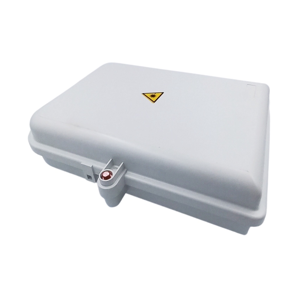 Caixa De Atendimento Óptica Cto Ftth 16fo Branca Multitoc | Shopee Brasil