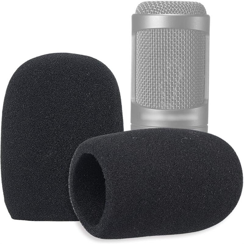 1Pcs Filtro De Pára-Brisas Microfone De Espuma Dicas Para Audio ...