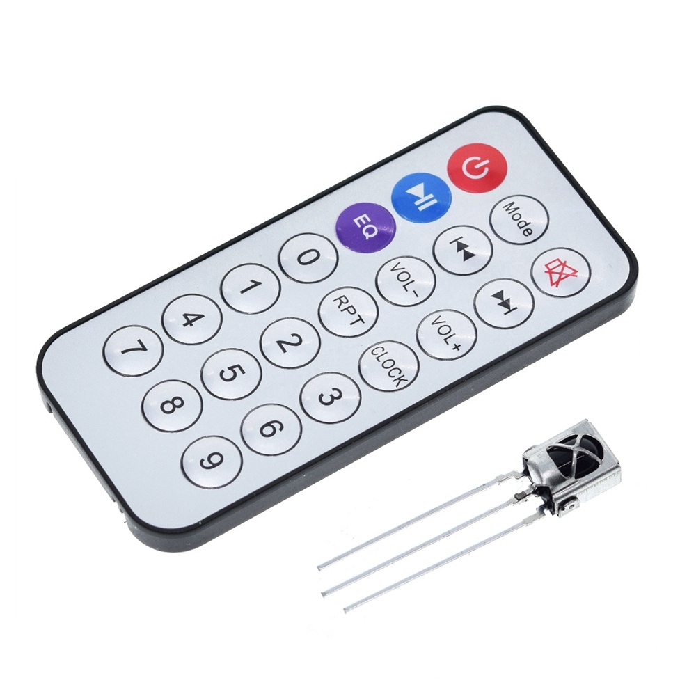 Kit Controle Remoto Ir + Receptor IR para Arduino Projetos Eletrônicos ...