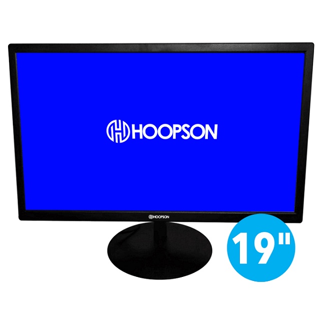 Monitor Led 19 Polegadas Hoopson Mh-19 Hdmi Vga 60Hz 5Ms | Shopee Brasil