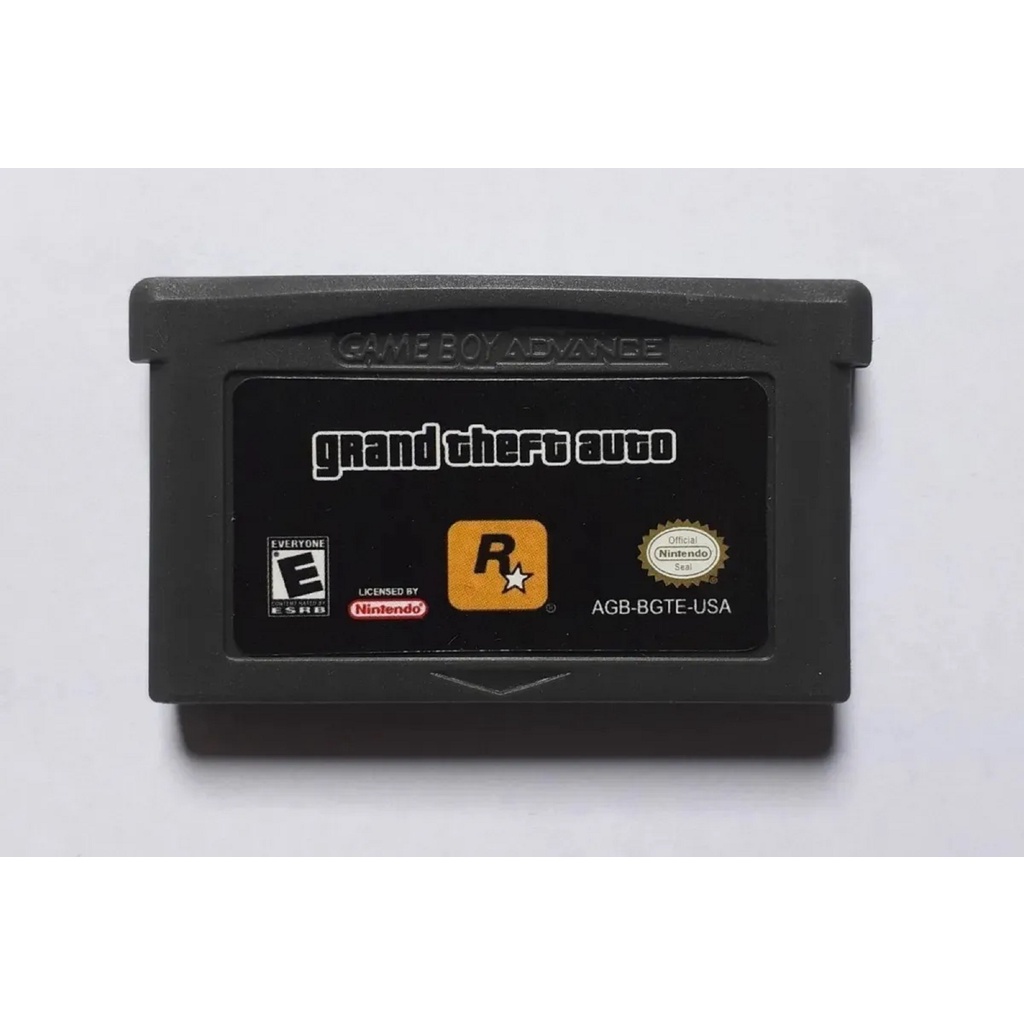 Grand Theft Auto Advance Gta Game Boy Advance Gba Nintendo | Shopee Brasil