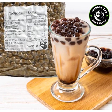 Bubble Tapioca 500grs Pears-bubble Tea Chá Fruit Mix Boba-Poba | Shopee ...