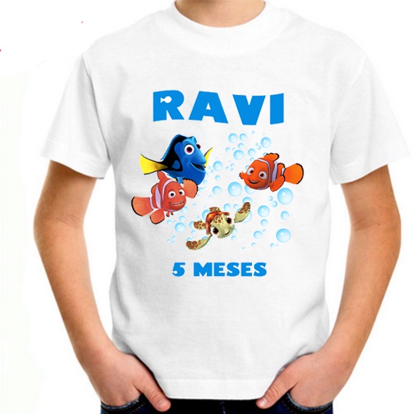 Camiseta PERSONALIZADA Nemo (LEIA A DESCRIÇÃO|) | Shopee Brasil
