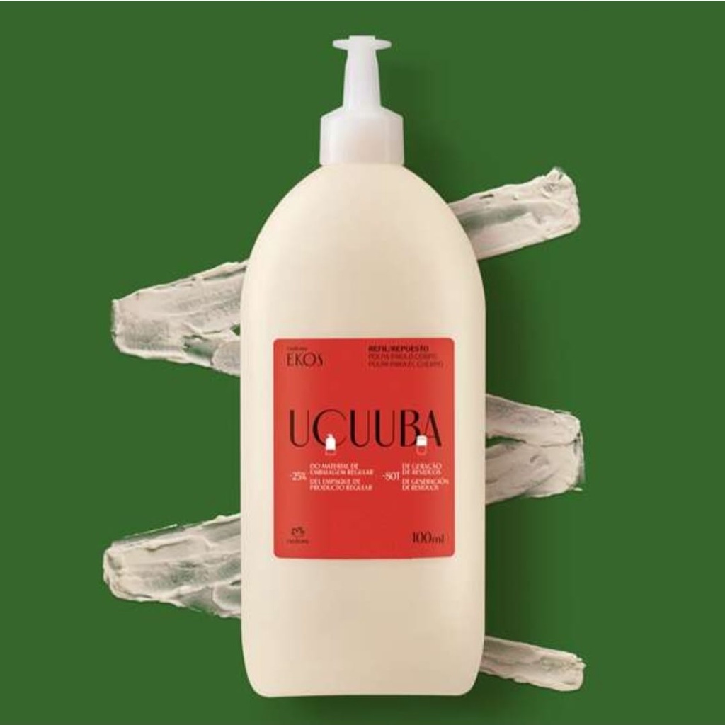 Refil - Hidratante Corporal Natura Ekos Ucuuba 400ml | Shopee Brasil