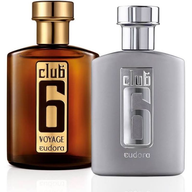 Club 6 Eudora Desodorante Colônia masculino 95ml Fragrâncias a escolher | Shopee Brasil