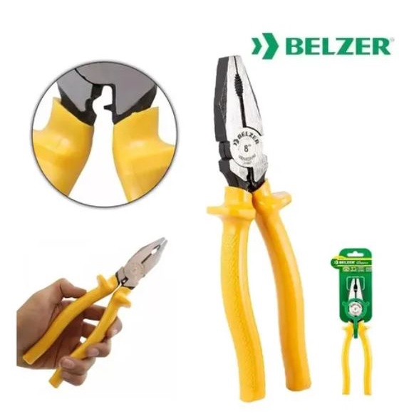 Alicate Eletricista Universal Amarelo 8 219021bbr Belzer 1000V | Shopee Brasil