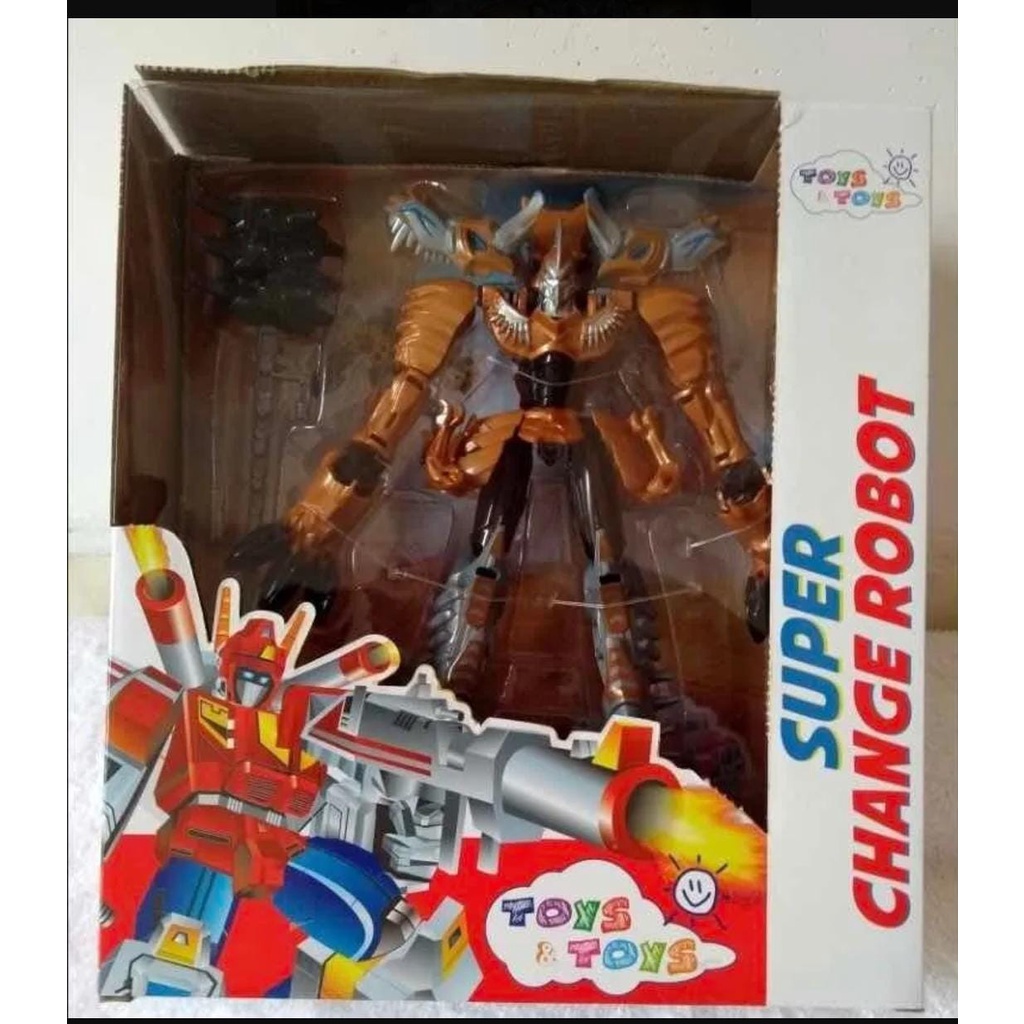 Super Change Robot Transformes | Shopee Brasil