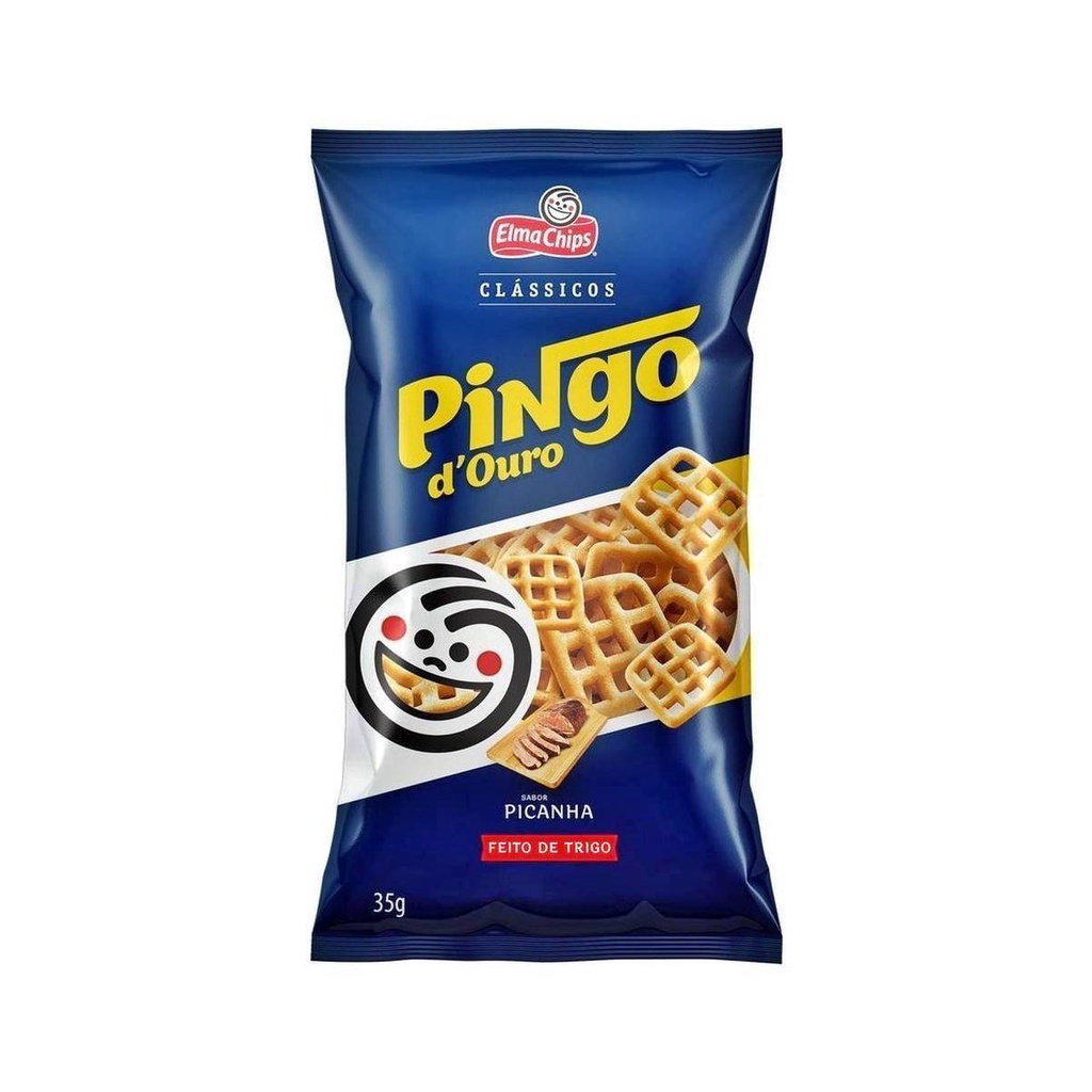 Salgadinho Pingo D'ouro Picanha 48g - Elma Chips | Shopee Brasil