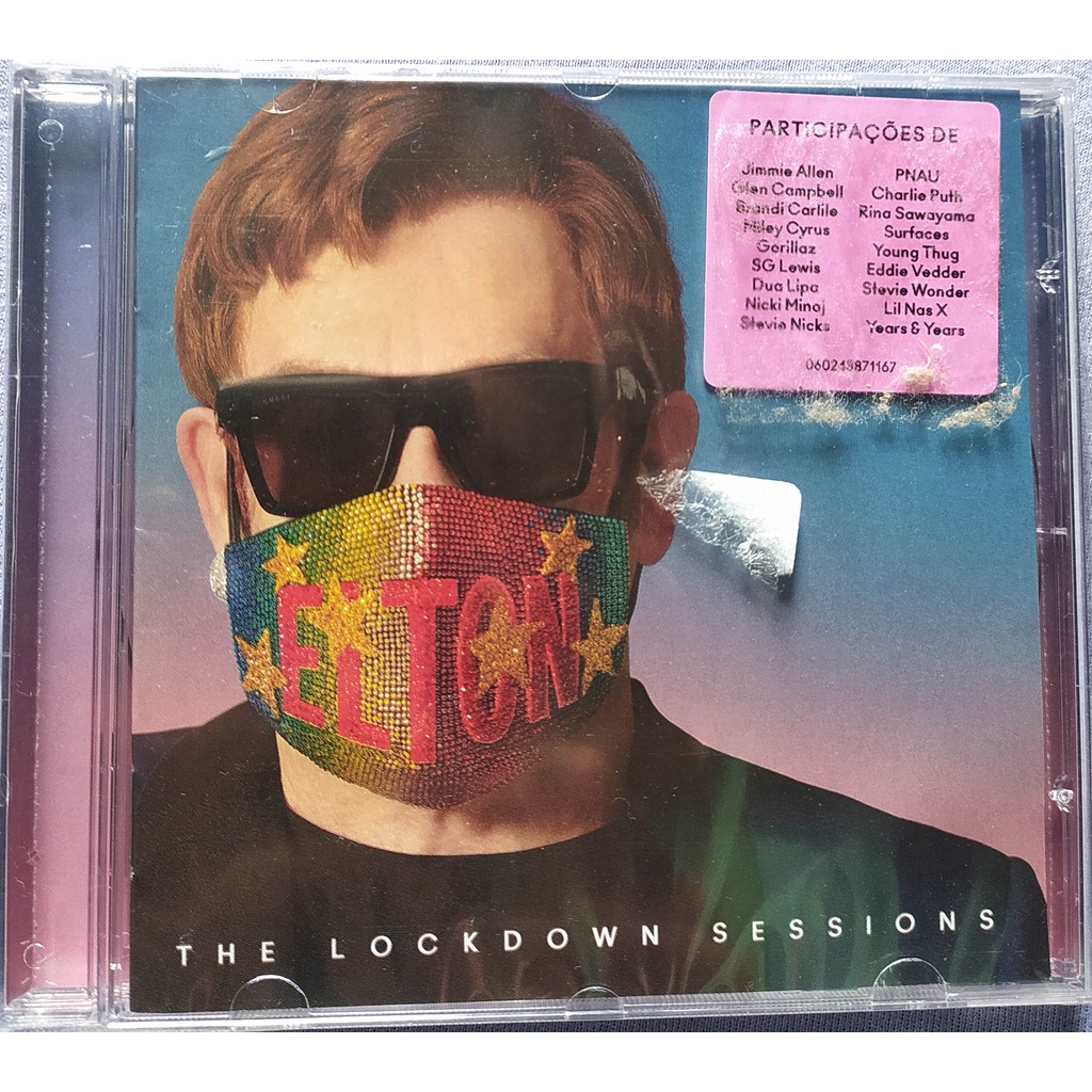 CD Elton John – The Lockdown Sessions lacrado 1ª tiragem | Shopee Brasil