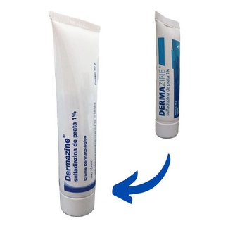Dermazine Pomada Dermatológica Sulfadiazina de Prata 1% 50 Gr ...