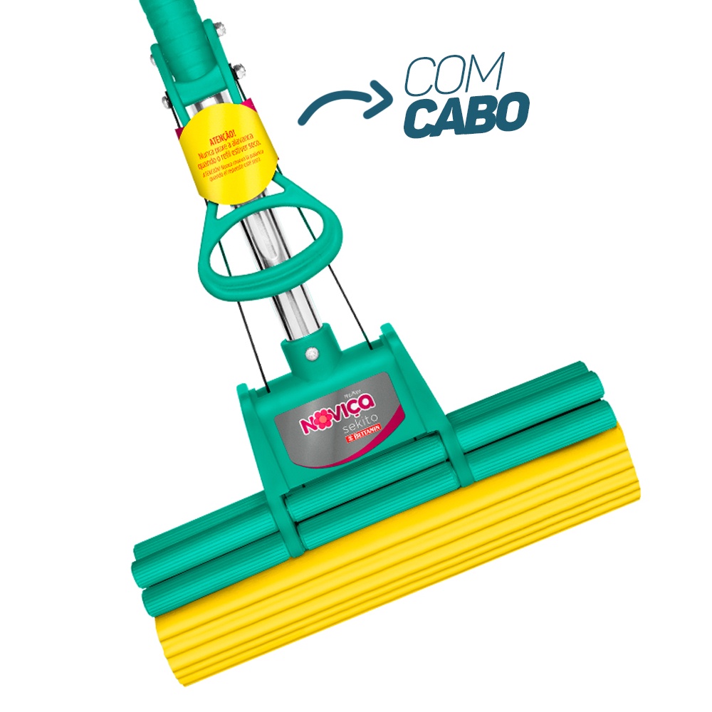 Mop Rodo Magico Sekito - Limpeza Geral - Original Bettanin | Shopee Brasil