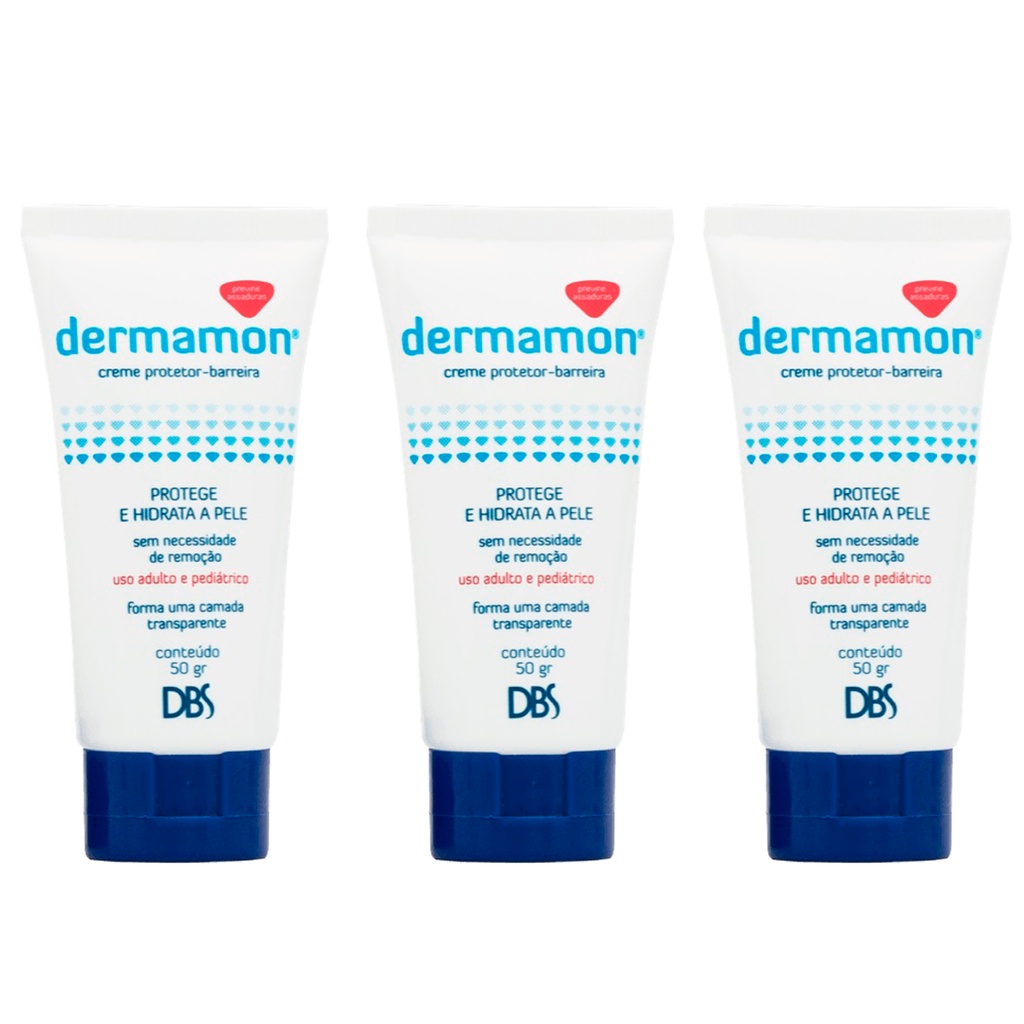 Creme Barreira Dermamon 50g Tratamento Escaras Assaduras Queimaduras ...
