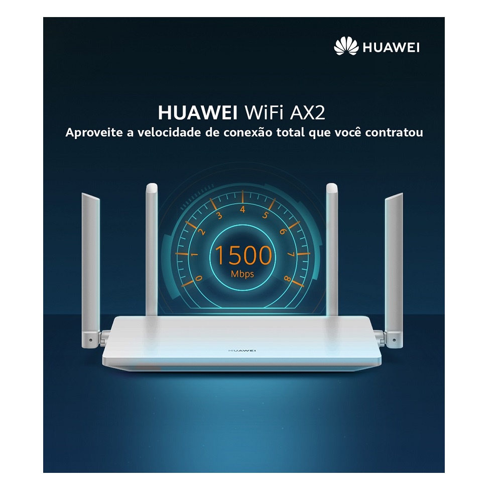 HUAWEI AC WIFI 6 PLUS ROUTER AX2 WS7001 1500MBPS 2.4/5 4*5DB | Shopee ...
