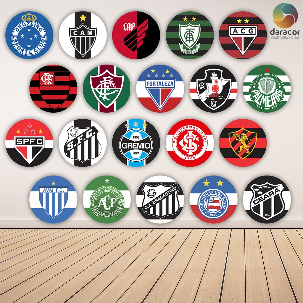 Bandeira dos Times Brasileiros 1,40x1,00 | Shopee Brasil