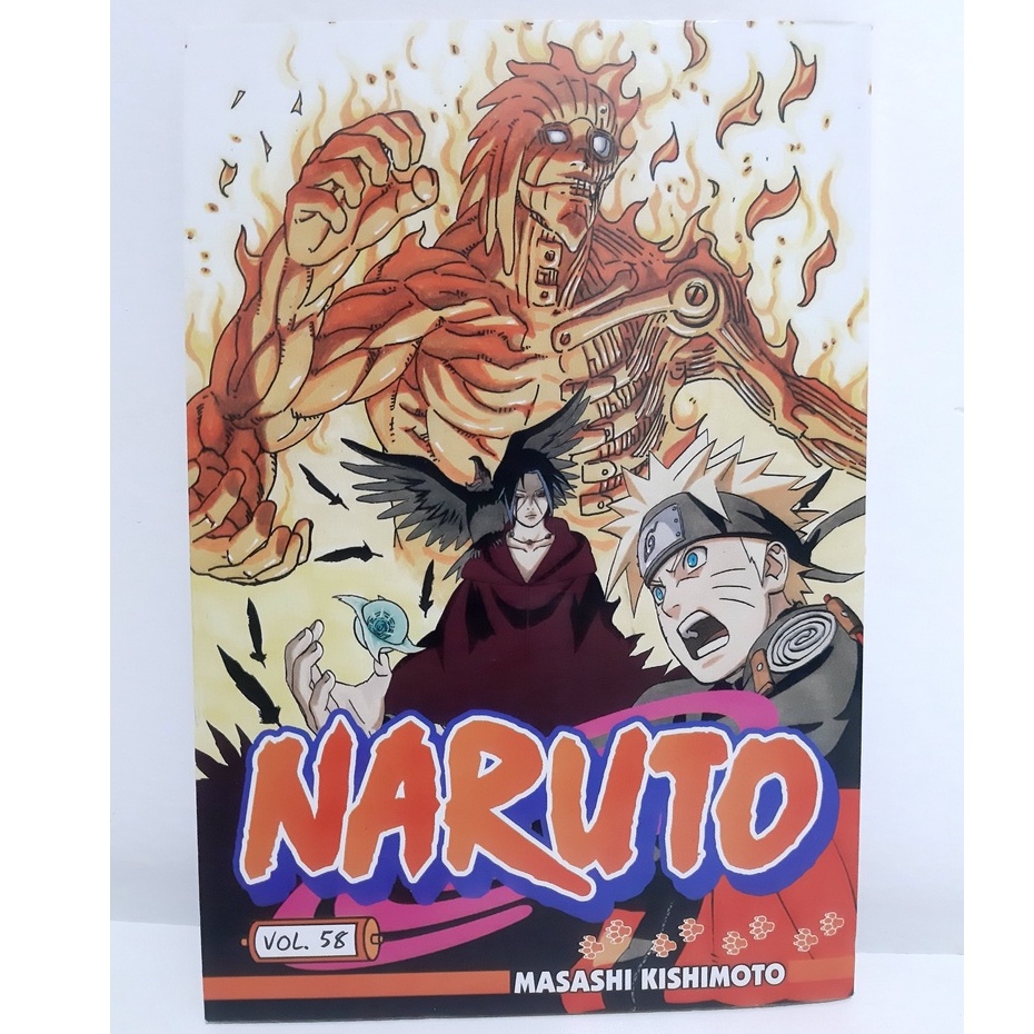 Naruto vol. 58 - primeira edição - mangá - masashi kishimoto | Shopee ...