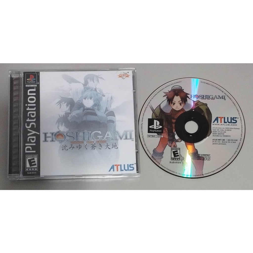 PS1 - Hoshigami Ruining Blue Earth - Mídia preta | Shopee Brasil