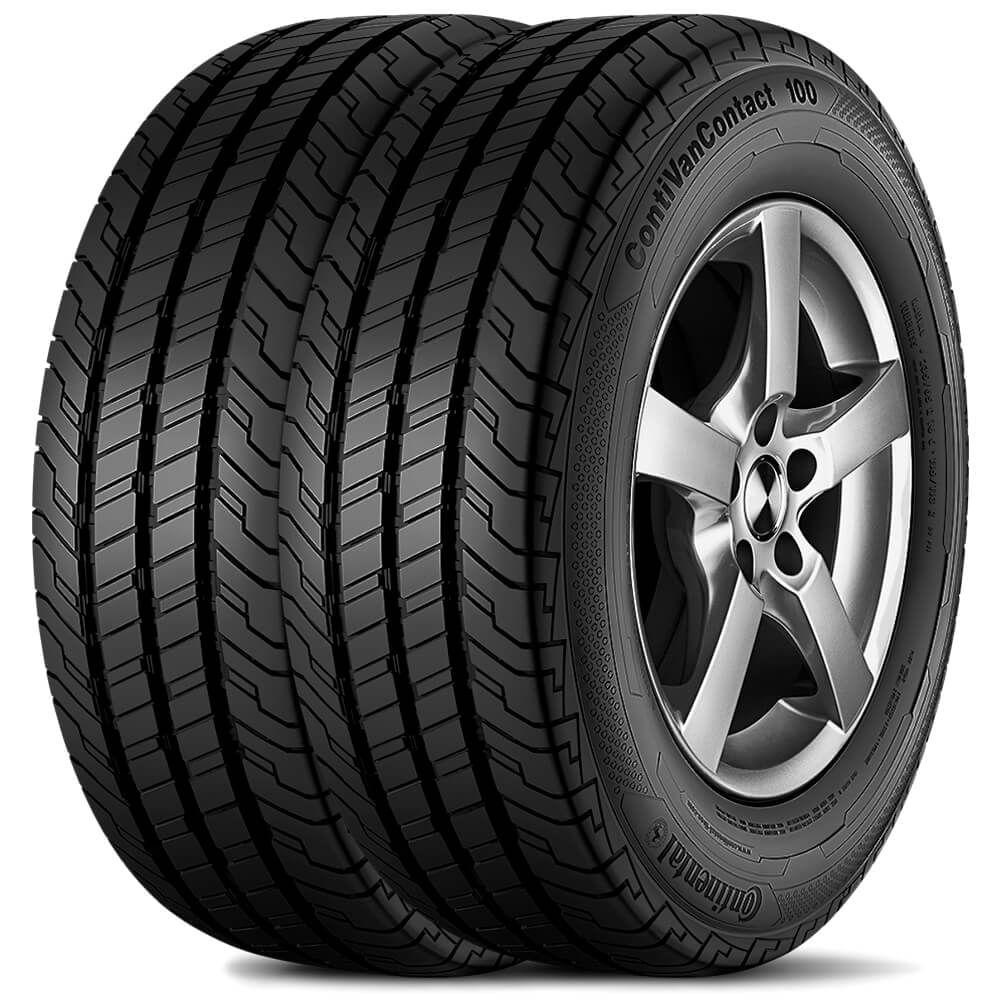 Kit 2 Pneu Continental Aro 14 175/65r14 90t Van Contact 100 | Shopee Brasil