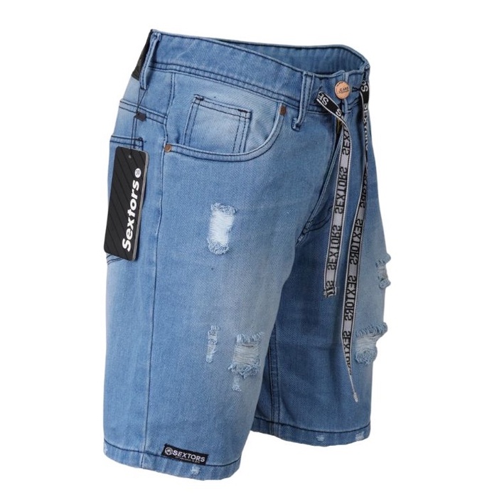 Mais Vendido ! Calções Masculinos Rasgados Na Neve | Shopee Brasil