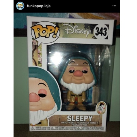 Funko Pop! Sleepy Snow White And The Seven Dwarfs 343 Original | Shopee ...