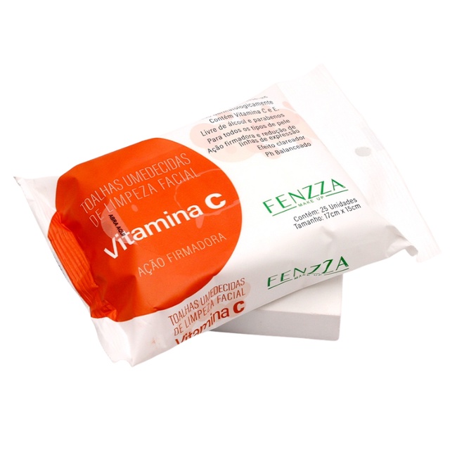 Toalhas Umedecidas De Limpeza Facial Fenzza Shopee Brasil