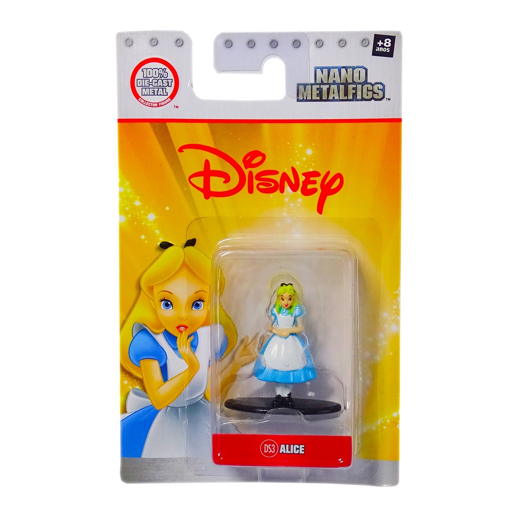 Miniaturas Nano Metalfigs - Disney - Alice | Shopee Brasil