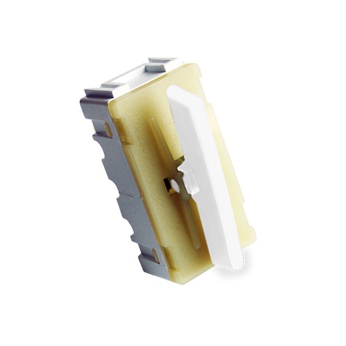 MODULO INTERRUPTOR SIMPLES - DICOMPEL NOVARA BRANCO TOTAL | Shopee Brasil