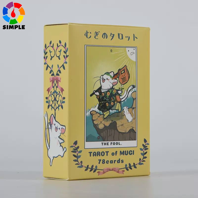mrdiyshisha Tarot of Mugi, 78 Adorable Tarot Cards, Animal Tarot Deck for Beginners | Shopee Brasil