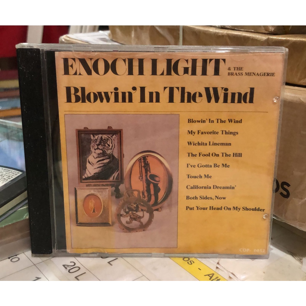 Cd - Enoch Light & The Brass Menagerie - Blowin' In The Wind | Shopee ...