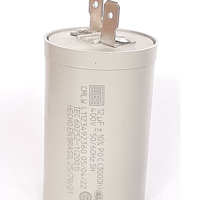 Capacitor 12uf 400vac 220v Ltd06 Lac09 Ltc10 Lac11 Original | Shopee Brasil
