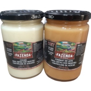 Kit Doces Diet Zero Açúcar, 2 itens - Cocada e Fondant de Leite ...