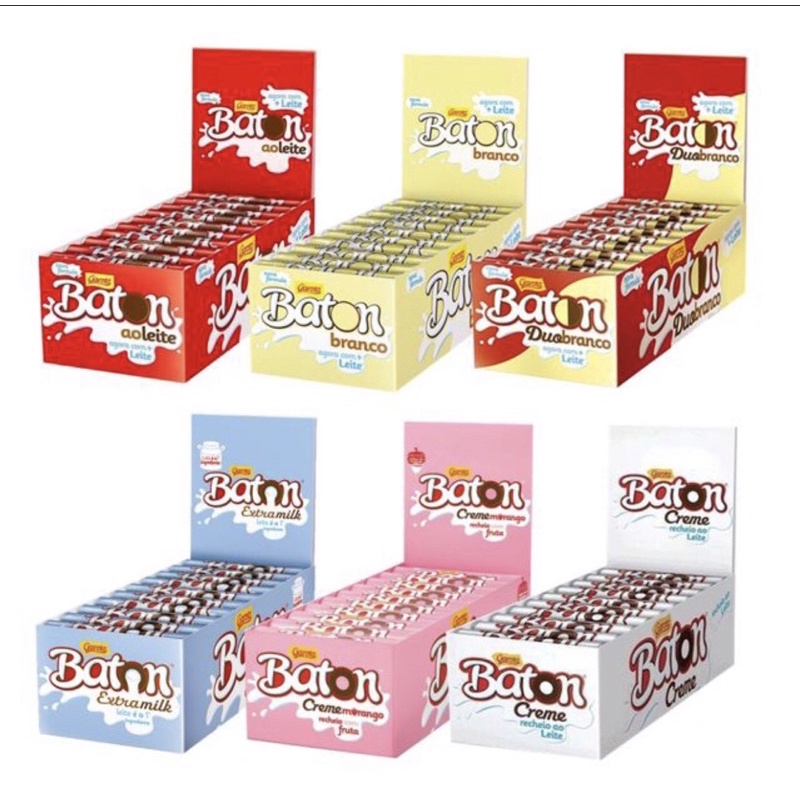 Chocolate Batom c/30 unidades 16g | Shopee Brasil