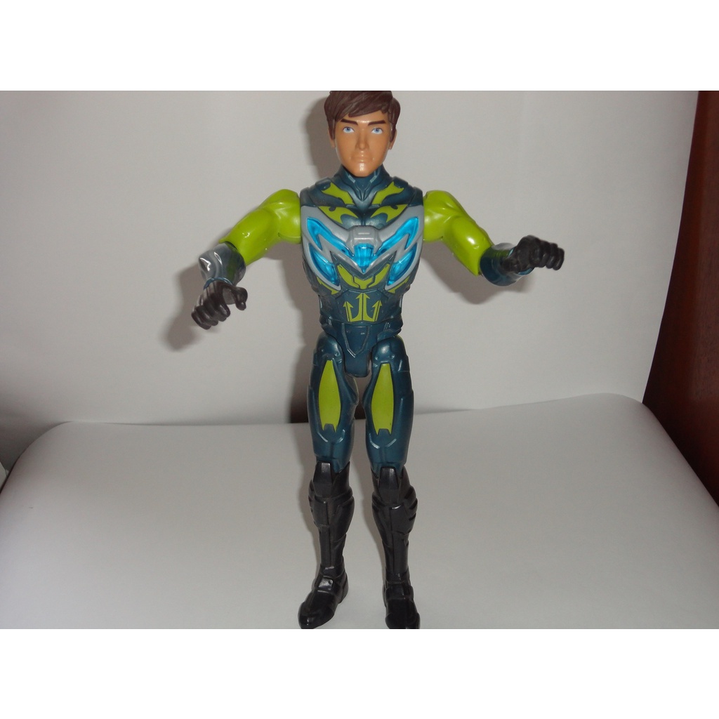 Boneco Max Steel Mattel Mod Y1497 Articulável Semi Novo | Shopee Brasil