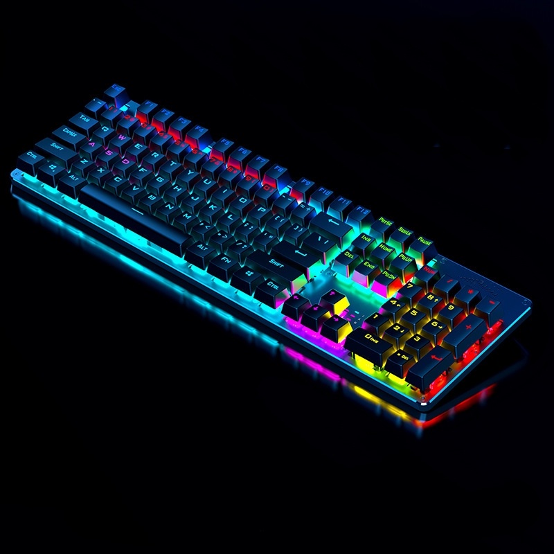 Kit Gamer Teclado Semi Mecânico Led Chroma Rgb Iluminado Jogos Pc Usb ...