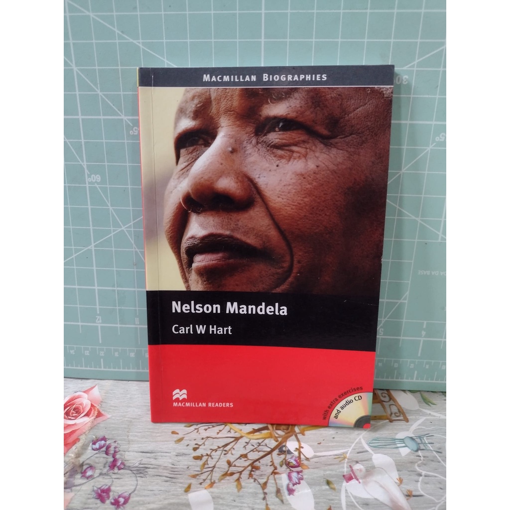 nelson mandela carl w hart macmillan readers livro inglês | Shopee Brasil