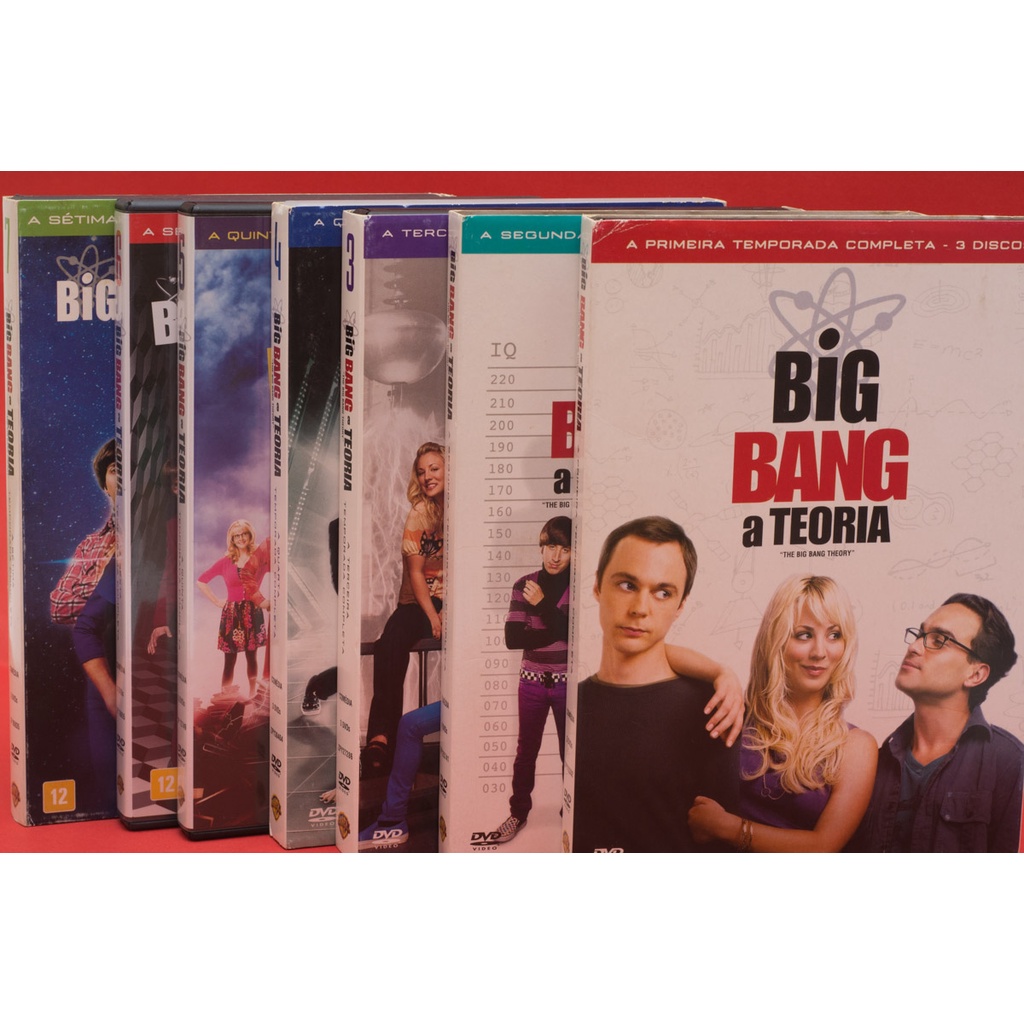 Big Bang A Teoria - Warner Bros - DVD original - usado - Série The Big ...