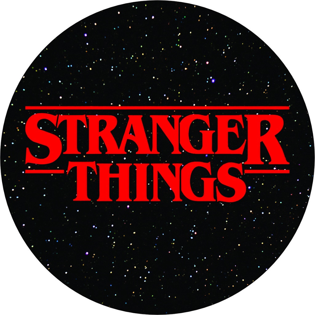 Painel Redondo Tecido Sublimado Strang Thing 5 | Shopee Brasil