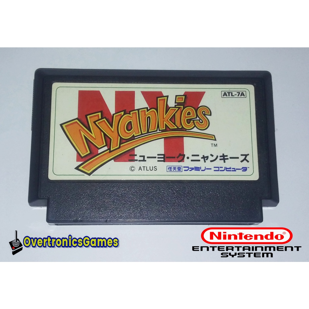 Jogo N.y. Nyankies The Rockin' Kat Original Nintendo Nes | Shopee Brasil