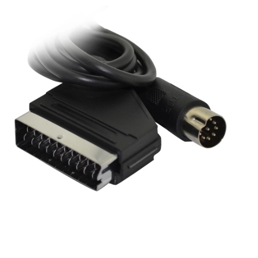 Cabo Scart RGB C-SYNC para mega drive 1, 2 e neo geo | Shopee Brasil