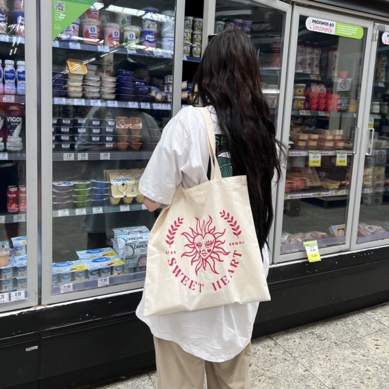 Bolsa Sacola Ecobag Praia | Shopee Brasil