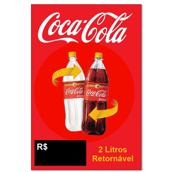 Banner Pronto Coca Cola Retornável | Shopee Brasil