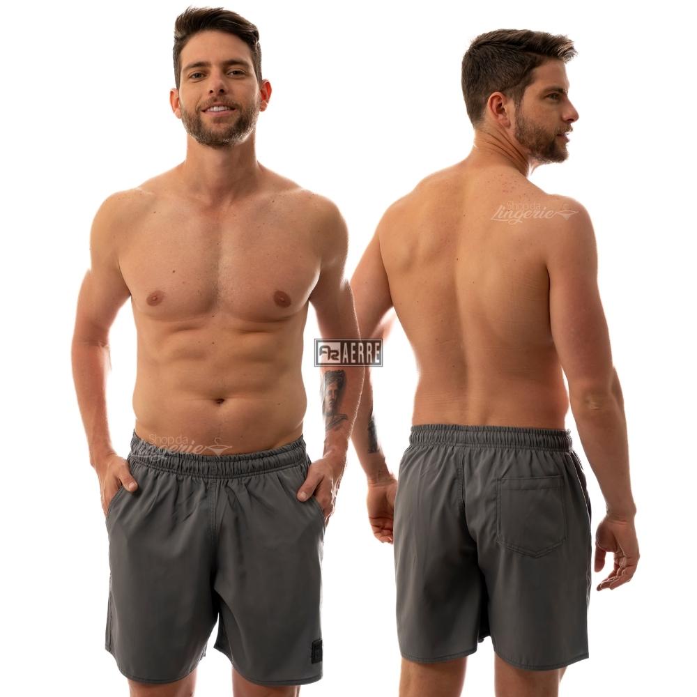Bermuda Tactel Masculina de Verao Resistente a Agua Basica Com Bolso e ...