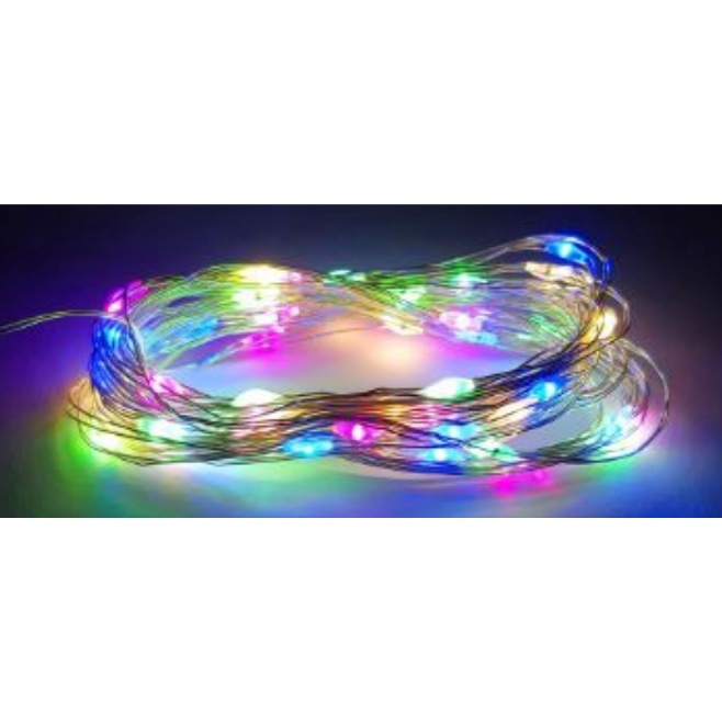 9 Fio de led fio fada 3m 30 leds a pilha para festas e datas ...
