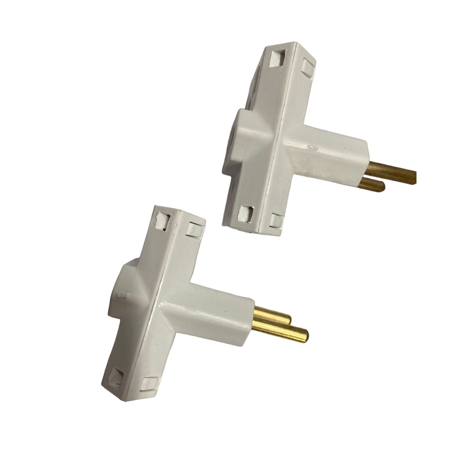 adaptador em T Tomada 10A 20A 250V 3 tomadas | Shopee Brasil
