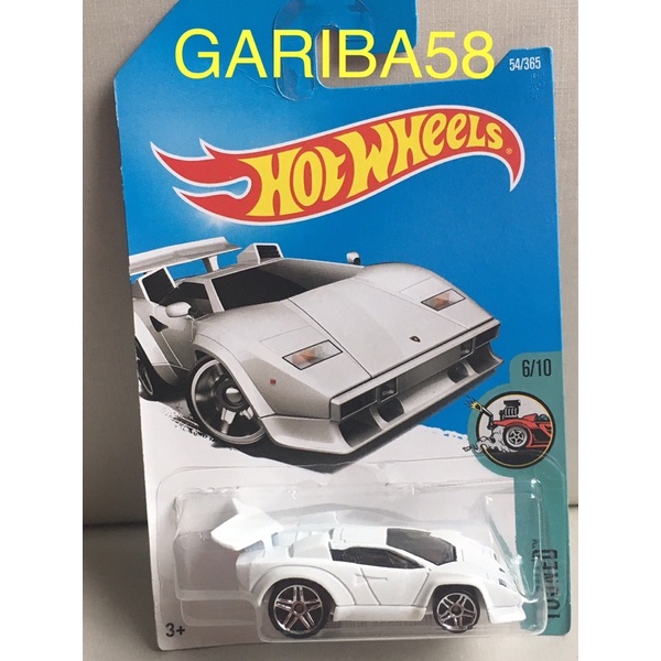 HOT WHEELS LAMBORGHINI COUNTACH 2017 TOONED WH GARIBA58 | Shopee Brasil