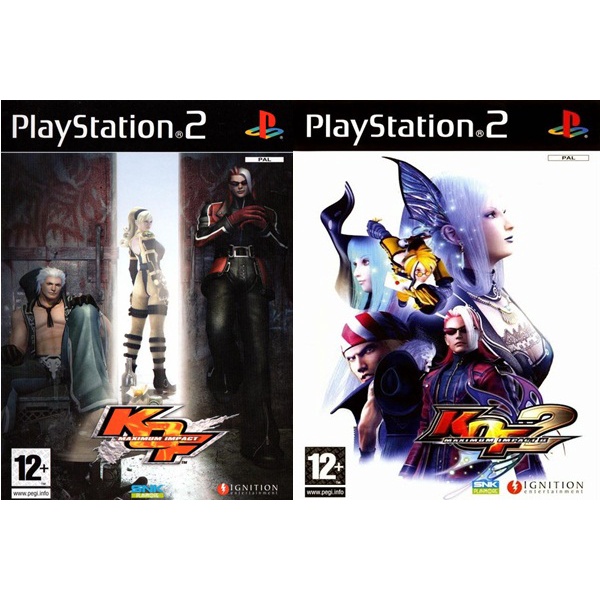 Kit The King Of Fighters Maximum Impact com 2 Jogos (PS2) | Shopee Brasil