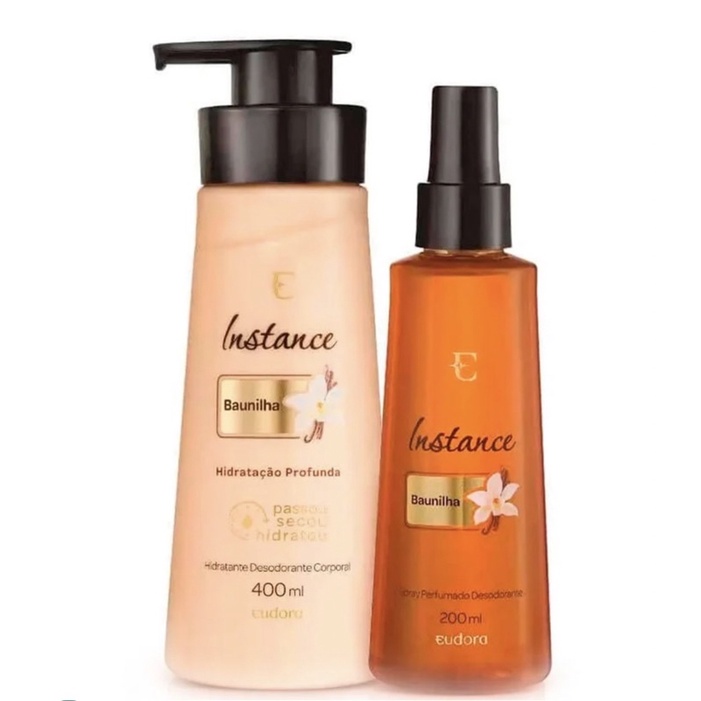Kit Instance Baunilha Eudora | Shopee Brasil