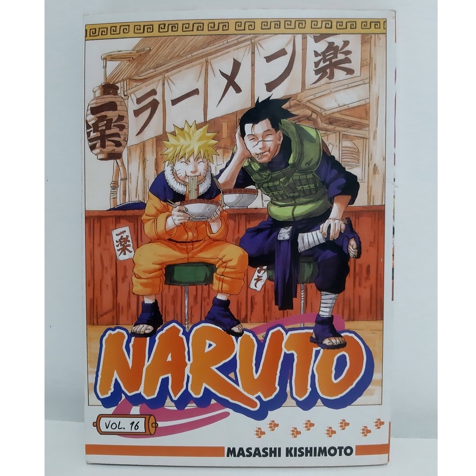Naruto vol. 16 - primeira edição - mangá - masashi kishimoto | Shopee ...