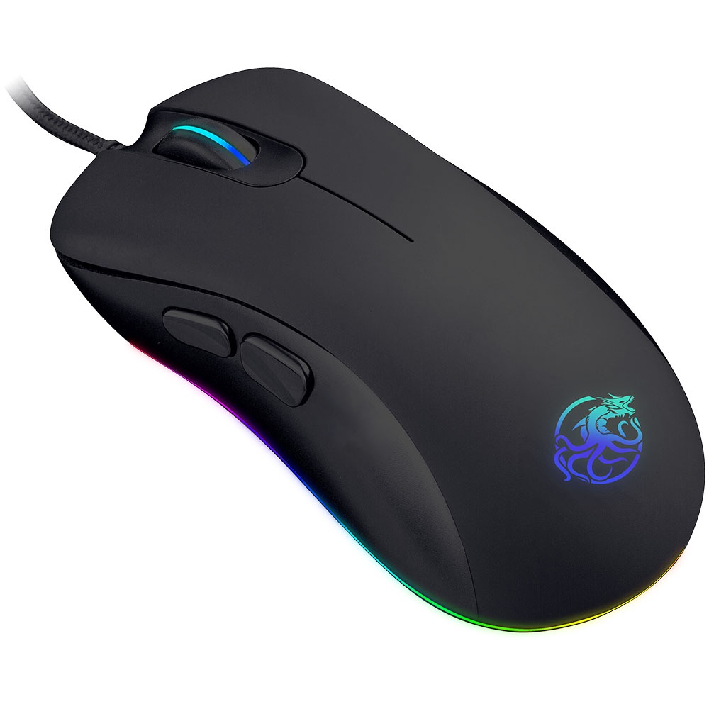 Mouse Gamer 5000DPI Draxen DN60 RGB Sensor PMW3325 | Shopee Brasil