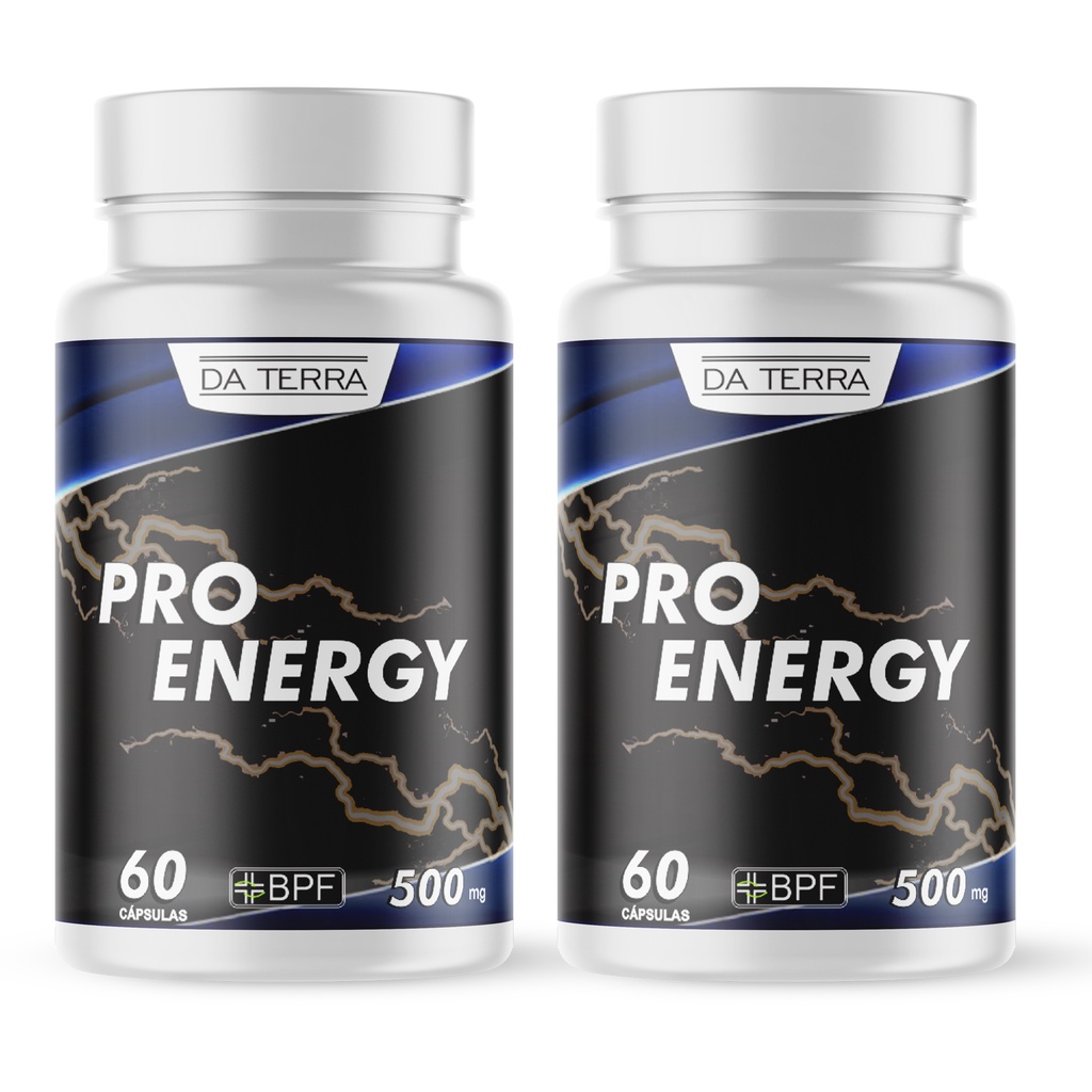Combo Energia e Disposição C/ Composto Pro Energy Power Em Cápsulas 500 ...